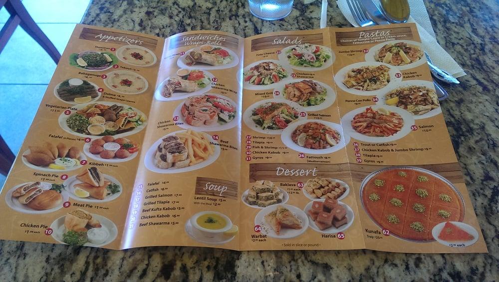 Menu at Mystic Grill restaurant, La Mesa, 6990 University Ave,