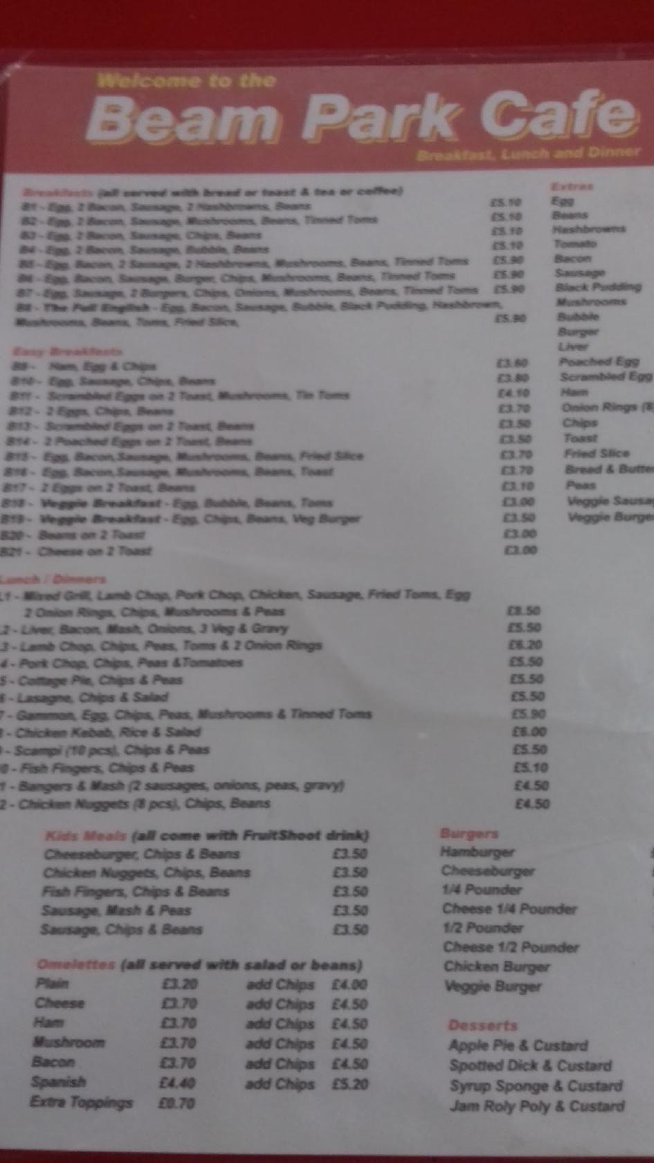 Beam London Menu - The Best Picture Of Beam