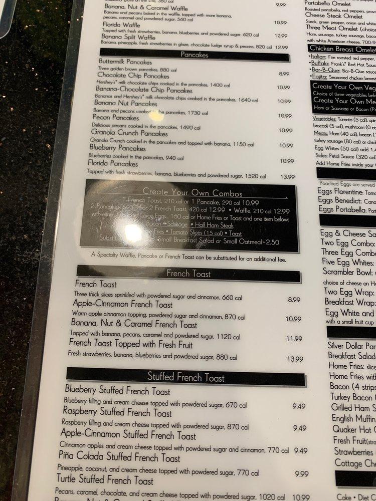 Menu at Keke's Breakfast Cafe, West Melbourne, W New Haven Ave