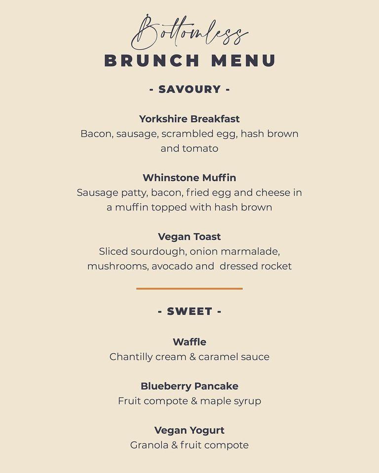 Menu at Whinstone View Bistro, Luxury Log Cabins with Hot Tubs, Wedding ...