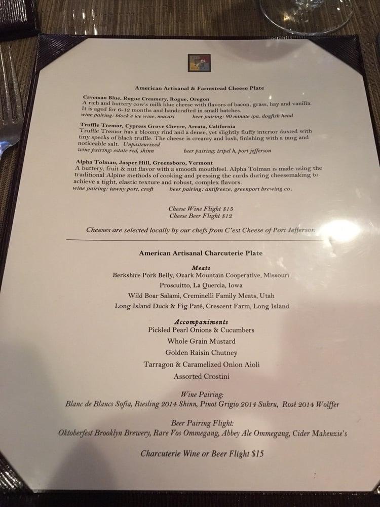 Menu at The Fifth Season pub & bar, Port Jefferson