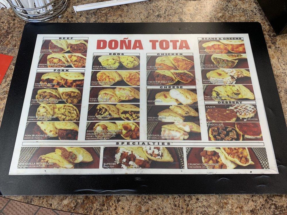 Menu at Gorditas Doña Lula restaurant, Harlingen, n 78550