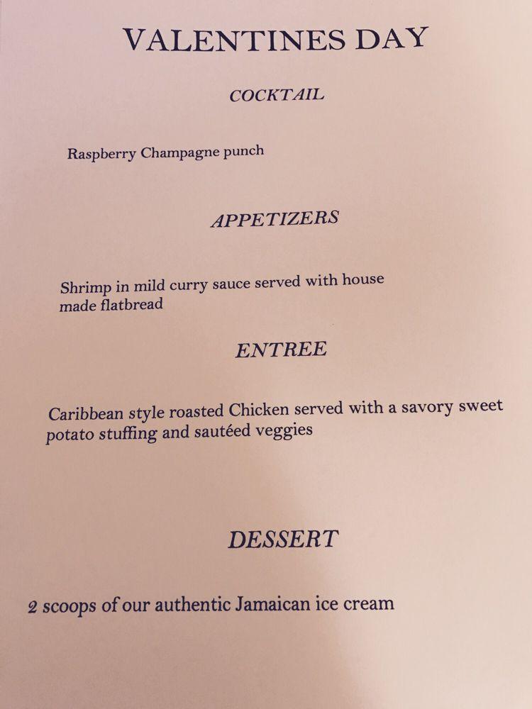 Menu at A Taste of Bim Caribbean Cuisine desserts, Eureka