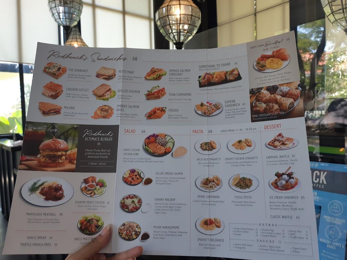 Menu at Redback Specialty Coffee cafe, Surabaya, Jl. Raya Golf Graha ...