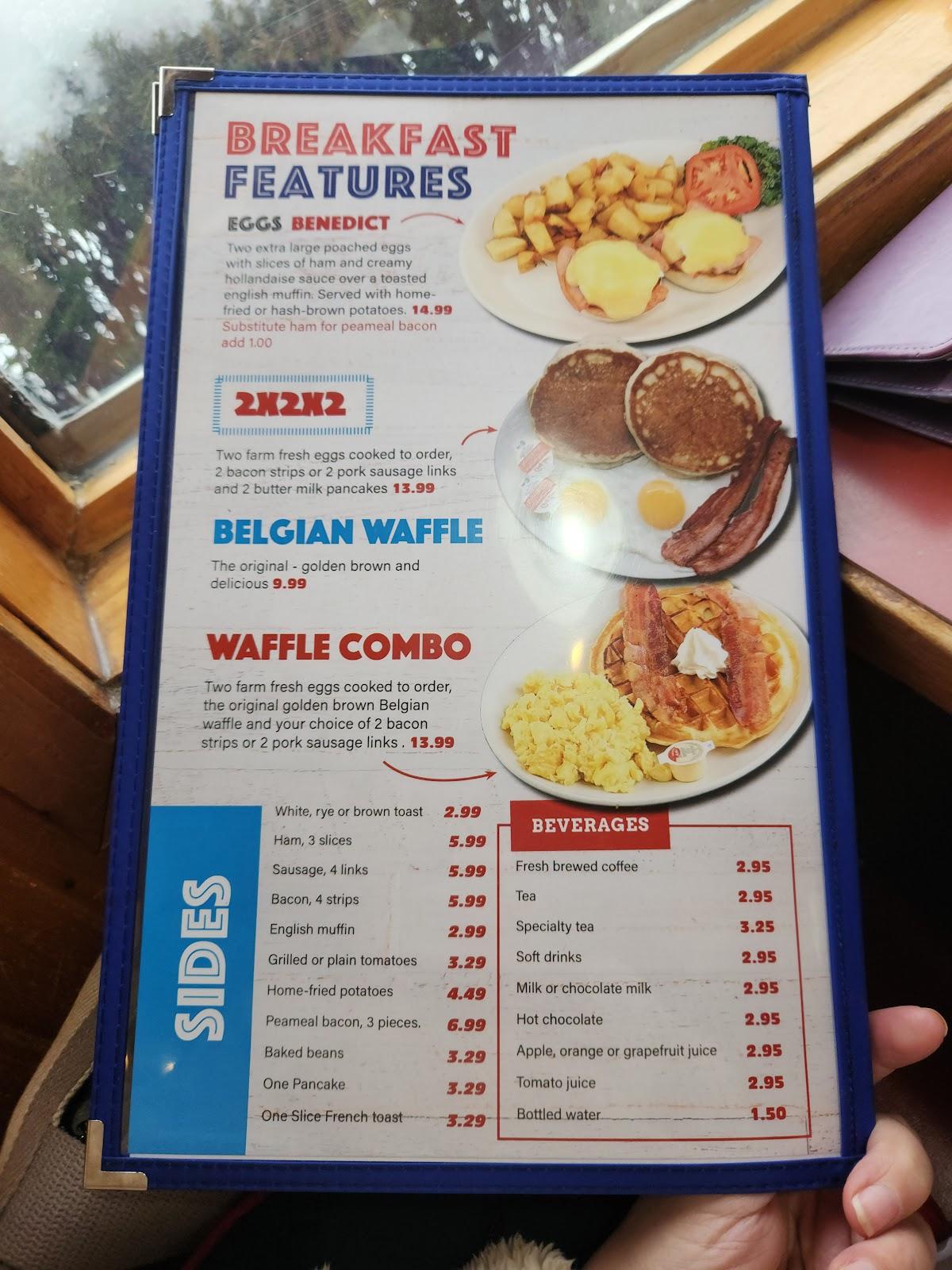 Menu at Archie's Seafood Restaurants, London, Wellington Rd