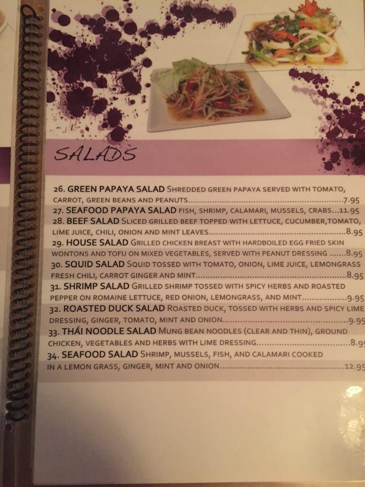 Menu at Royal Orchid Restaurant, Riverside, University Ave STE M