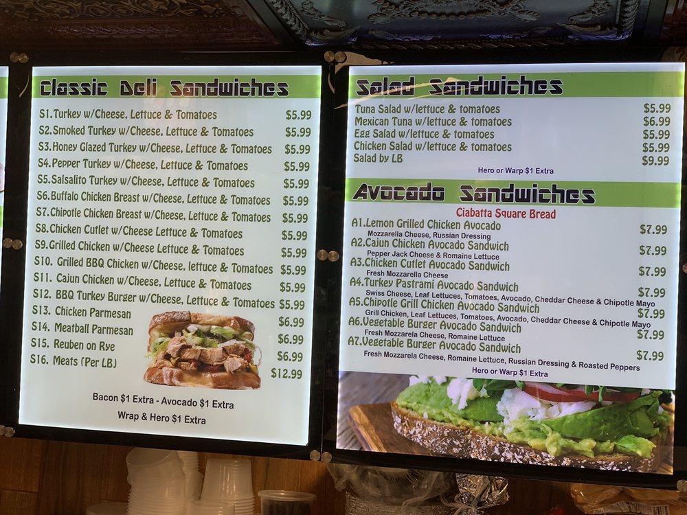Menu at 1st Avenue Gourmet & Deli, New York City