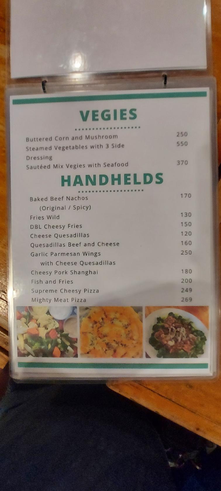 Menu at Dine @ Log Restaurant, Pinamalayan, 2FJQ+6FC