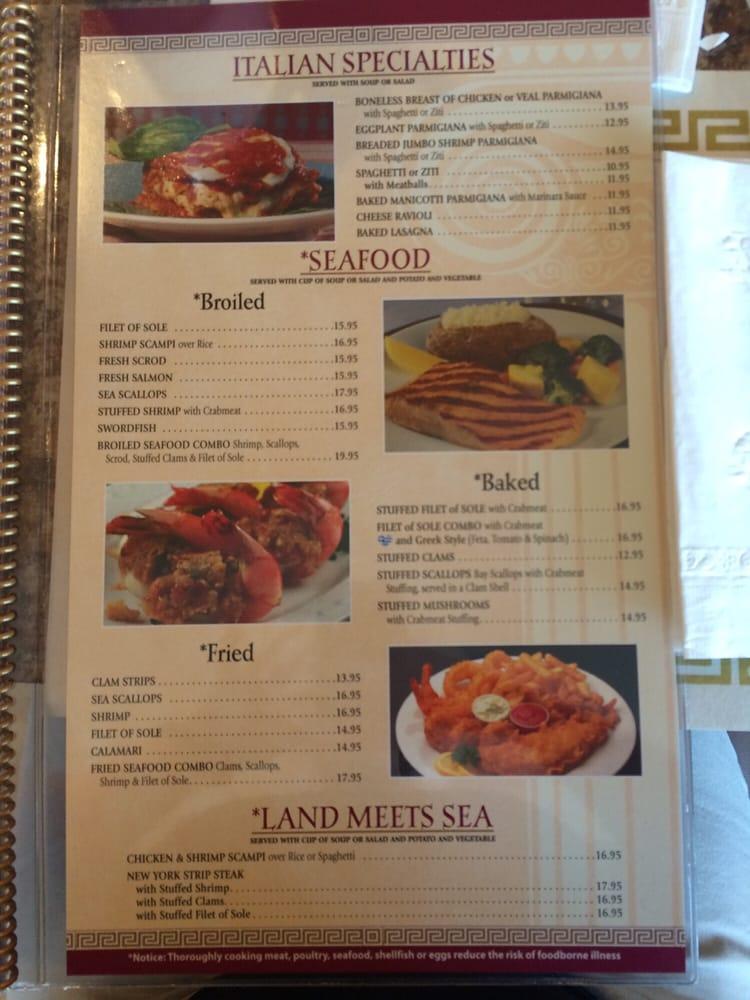 Menu at Adelphia Cafe, North Haven