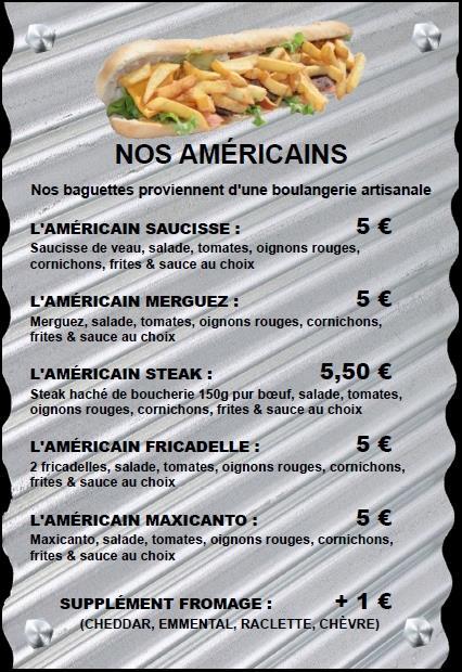 Menu at Le Tolé restaurant, Coquelles