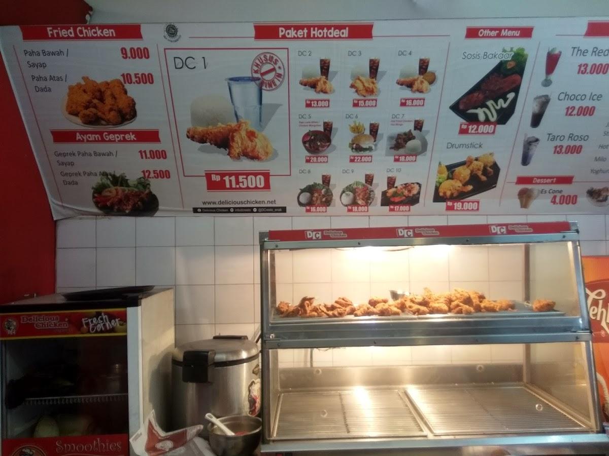 Carta del restaurante Daily Chicken, Cimahi