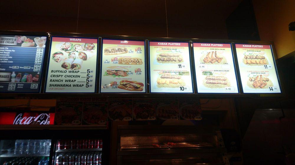 Menu at Crown Fried Chicken pizzeria, Portland, 408 Forest Ave