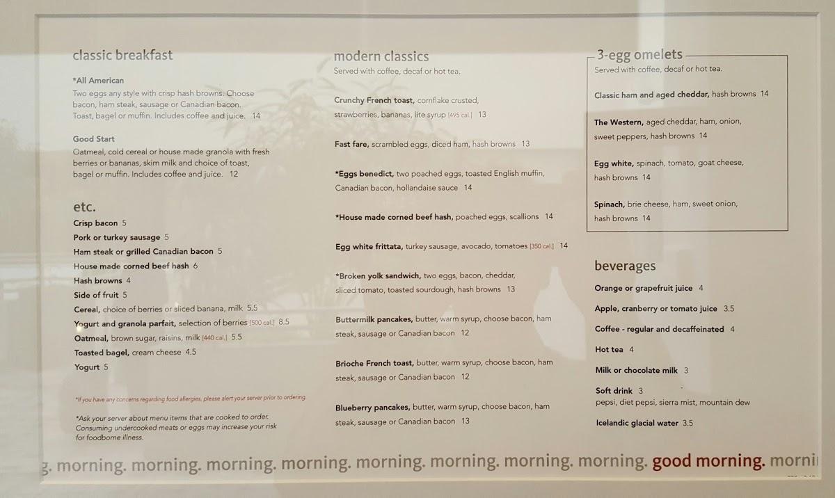 Menu at Bistro 43 restaurant, East Lansing