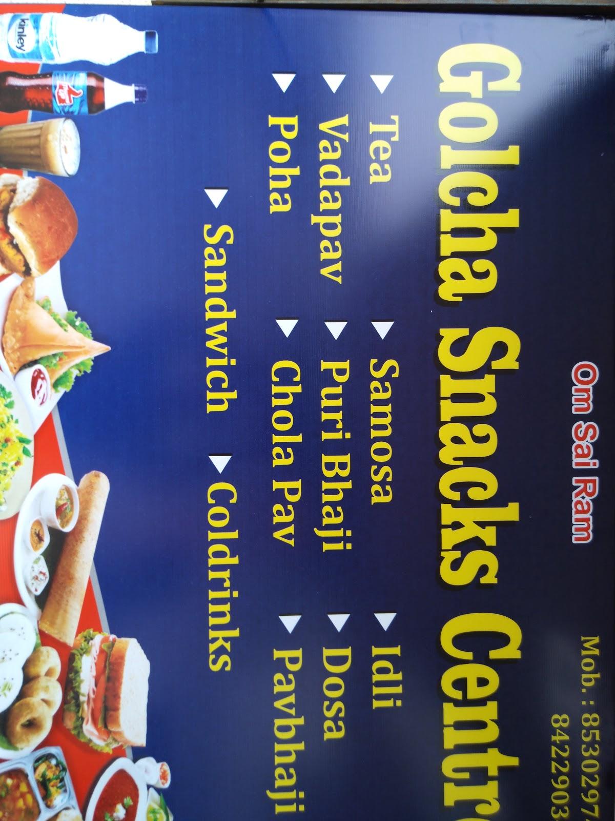 Golcha Snacks Centre, Pune - Restaurant reviews