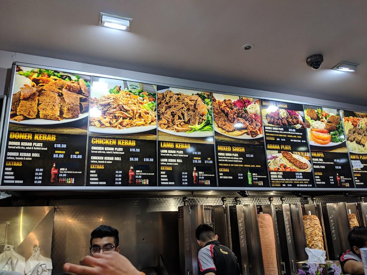 Menu at New Star Kebab Family Restaurant, Auburn