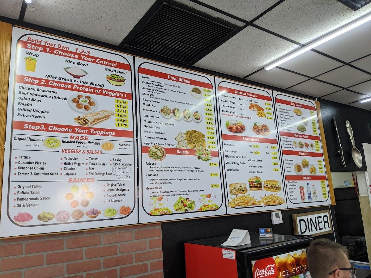 Menu at Hannah’s kitchen restaurant, Boca Raton