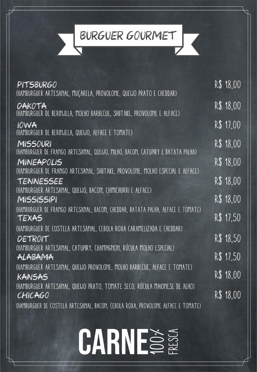 Menu em Samu delivery pub & Bar, Serra Negra