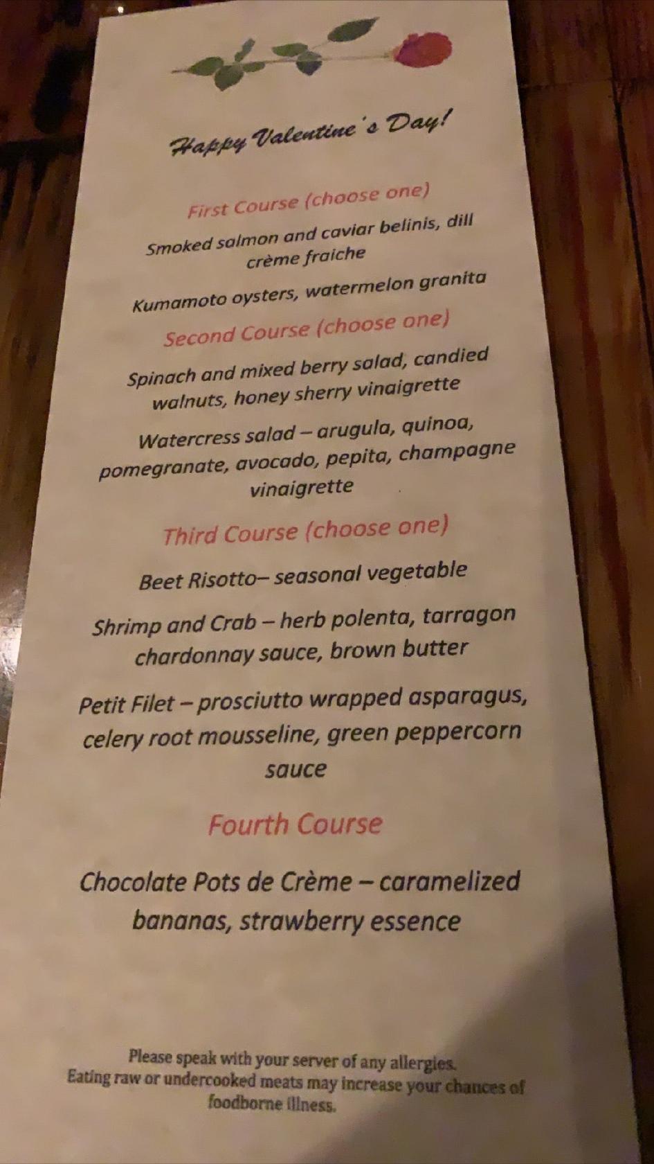 Menu at Heirloom a Modern Farmhouse pub & bar, Huntington Beach