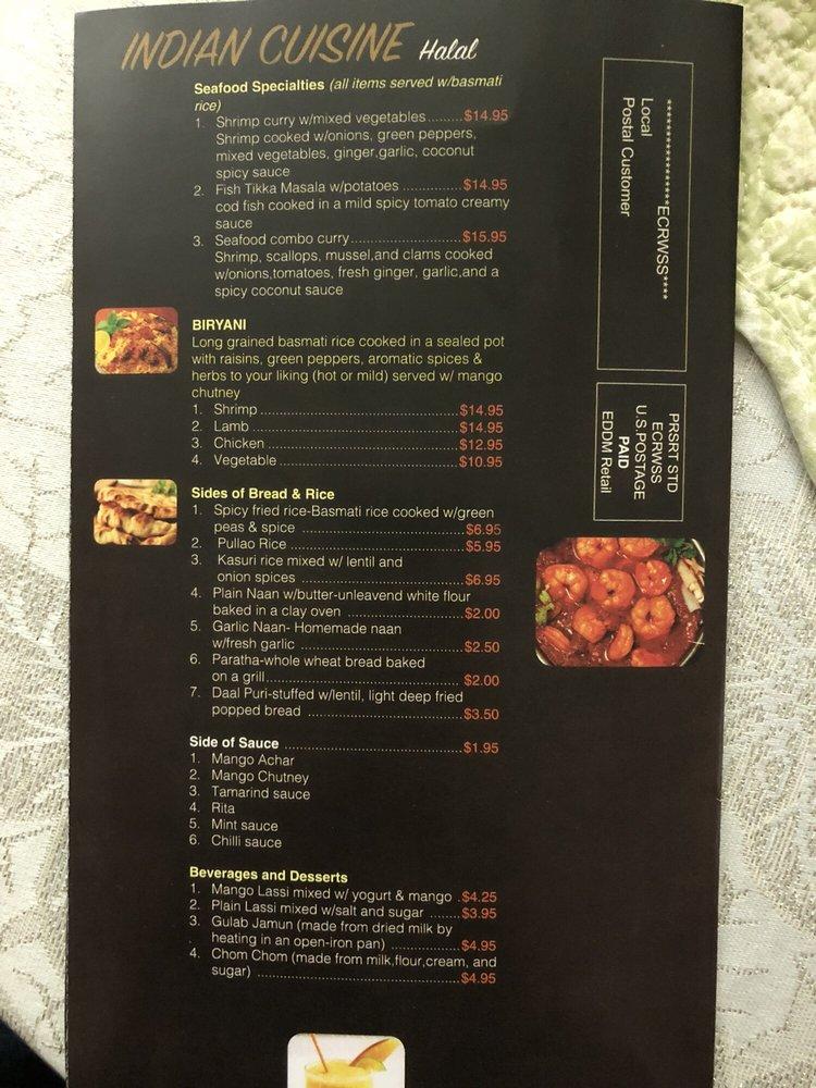 Menu at Front Street Café restaurant, Port Jervis