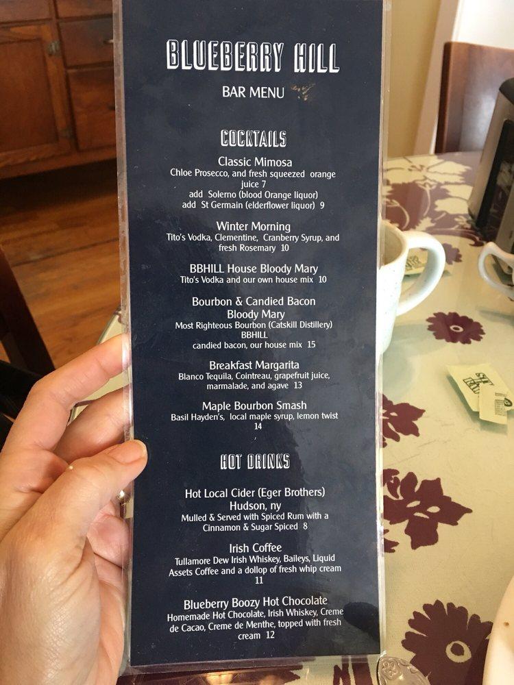 Menu at Blueberry Hill Market Cafe, New Lebanon, 515 US-20