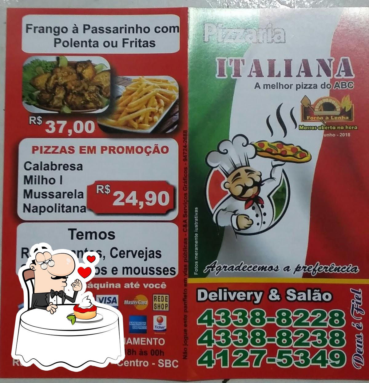 Pizzaria Italiana, São Bernardo do Campo - Avaliações de restaurantes
