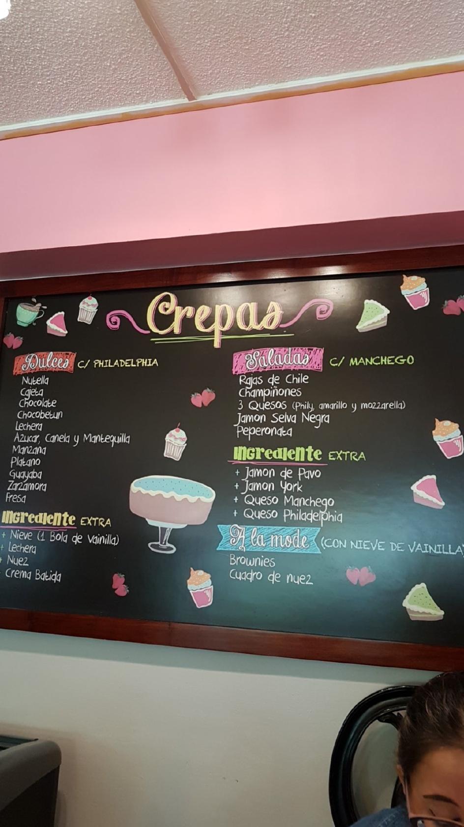 Menu at Dolce Mami Suc. Zona Dorada restaurant, Mazatlán, Av Camarón ...