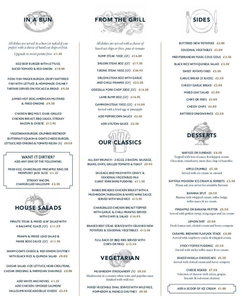 Menu at LT1 Fish & Chips & More restaurant, Lowestoft, No 1