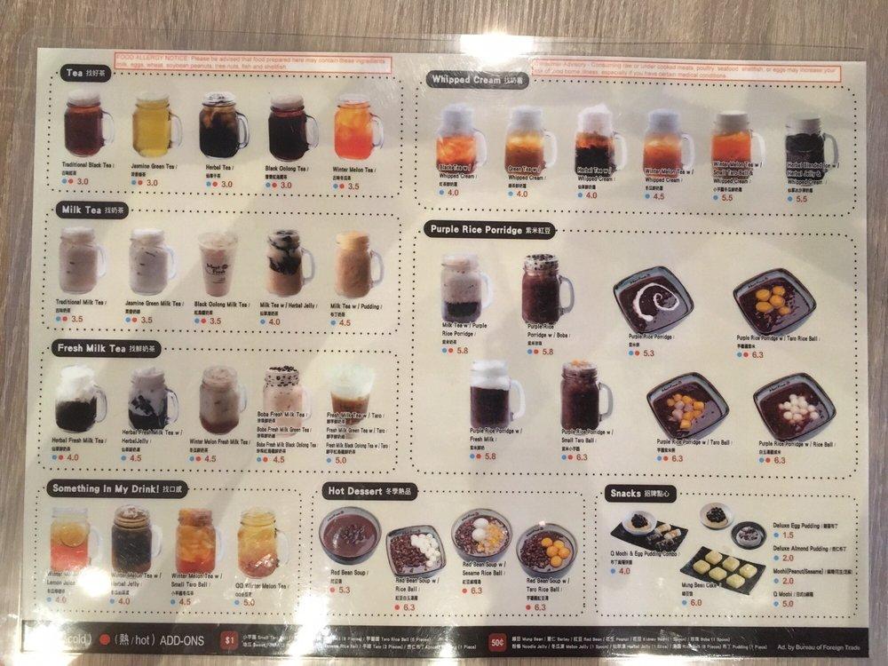 Menu at Meet Fresh desserts, Plano, Coit Rd #137B