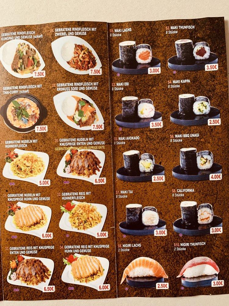 Speisekarte von HANA’S SUSHI BAR, Cham