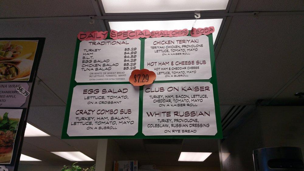 Menu at New World Deli cafe, Elkridge