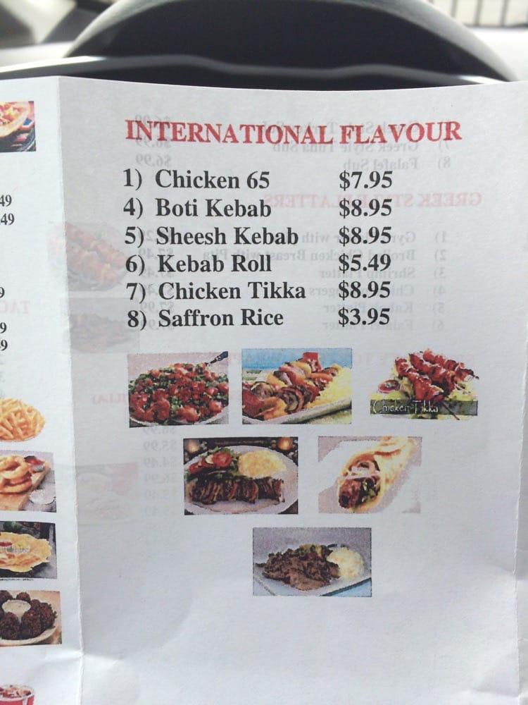 Menu at St Louis Taco and Pita Grill restaurant, Ballwin