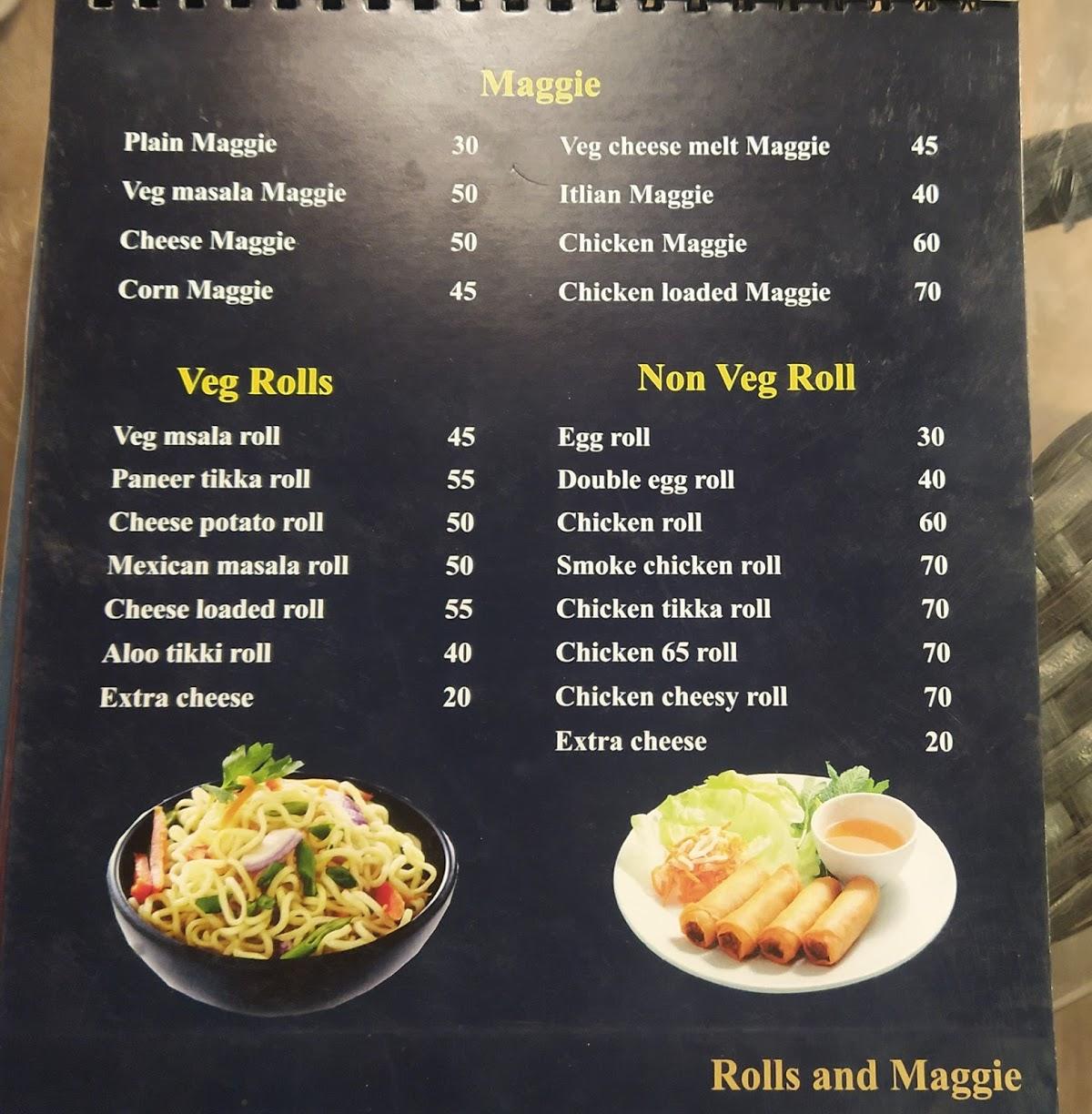 Menu at The Classic Irani Cafe, Pune