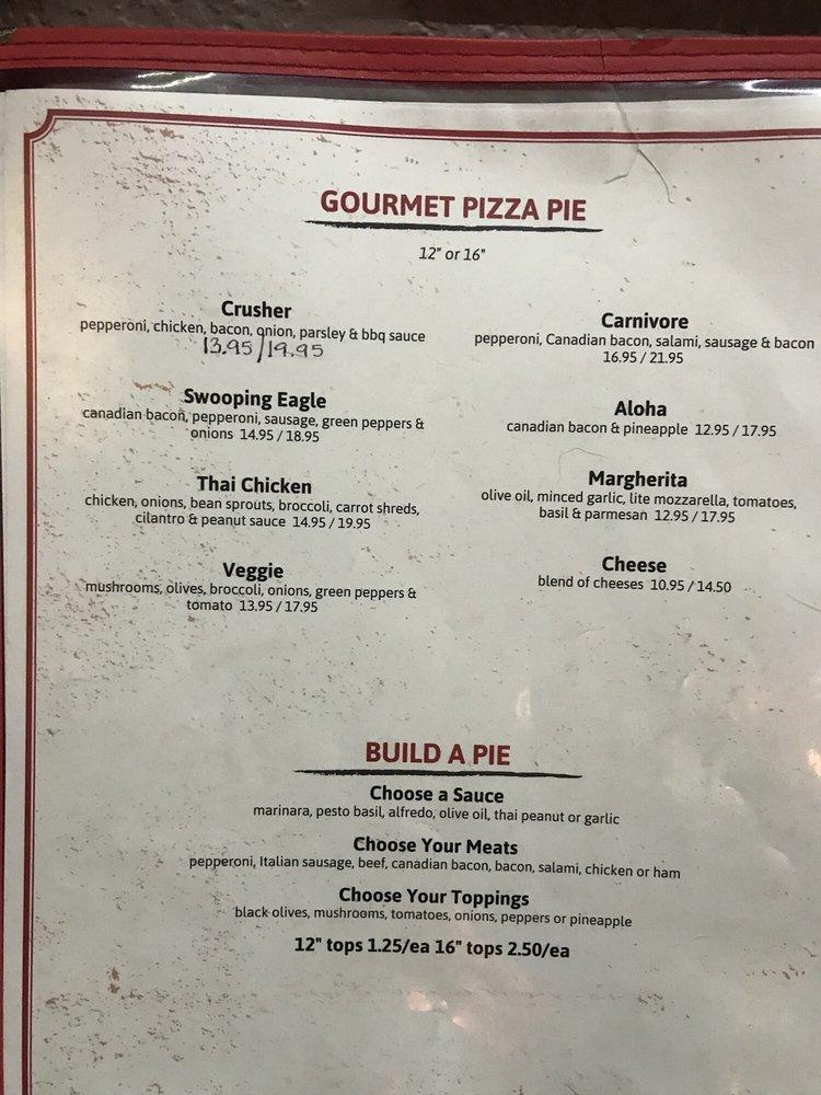 Menu at The Shoe - Lakeview Dining & Spirits pub & bar, Polson