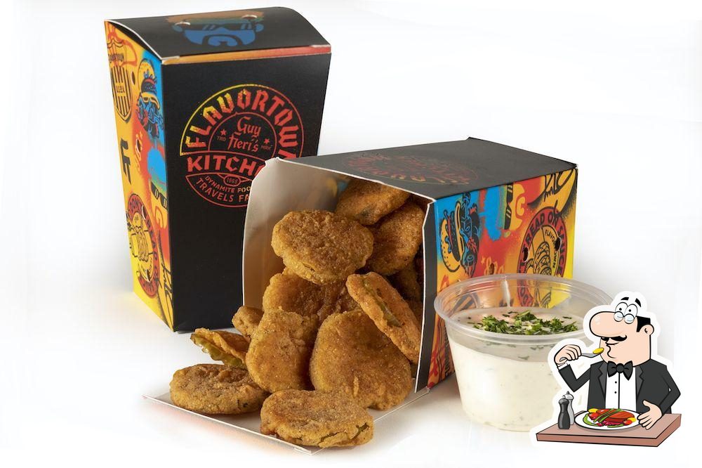 Guy Fieris Flavortown Kitchen in North Andover - Restaurant menu and ...