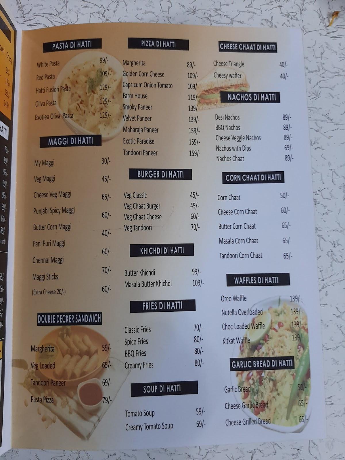 Menu at Akshaya chaats and refreshments, Rayachoty