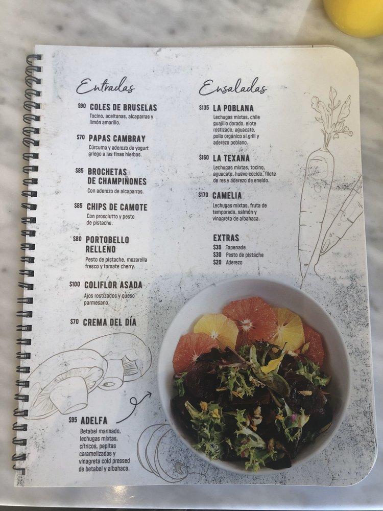 Carta del restaurante Alma Verde Mexicali, Mexicali