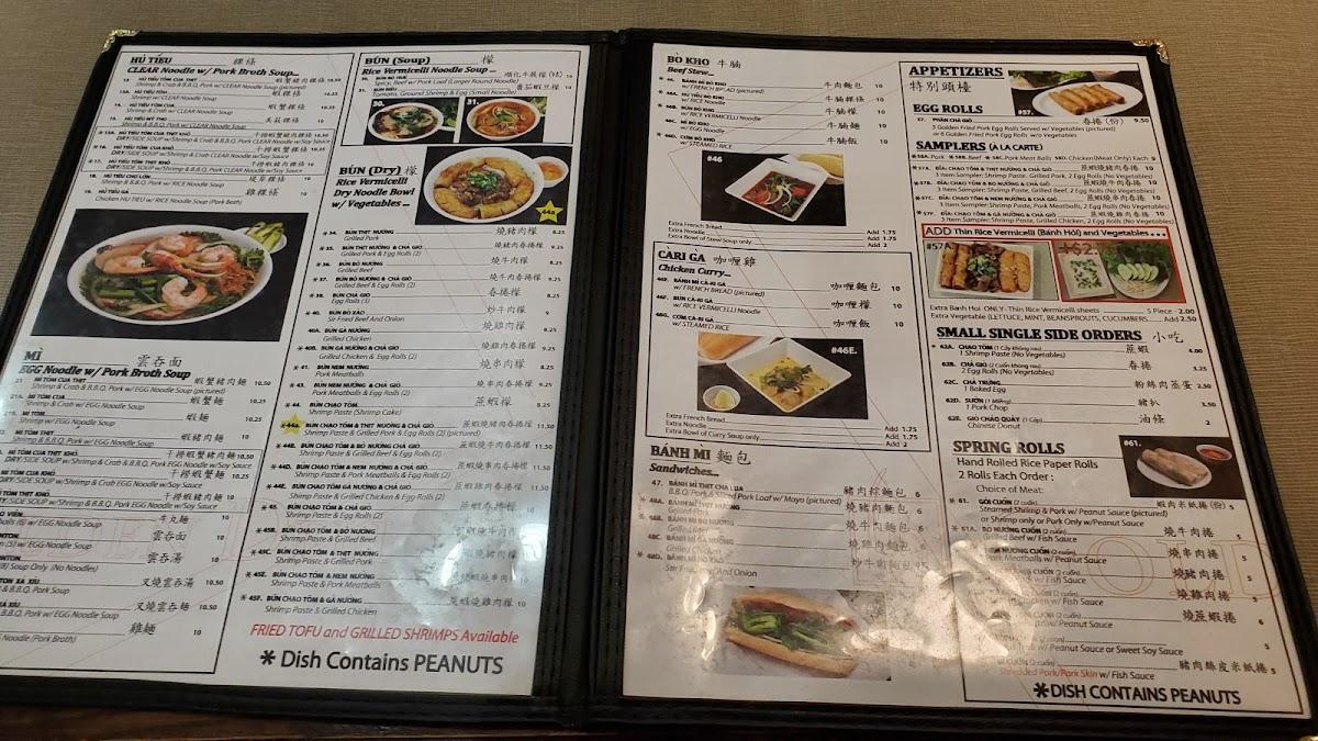 Menu at Golden Deli Temple City restaurant, Temple City