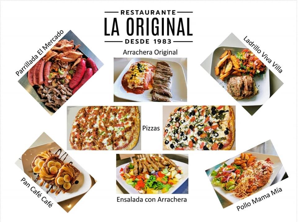 Menu at Restaurante La Original, Fresnillo