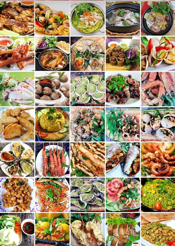 Menu at Ốc Tứ Quý phước hải restaurant, Lang Phuoc Hai
