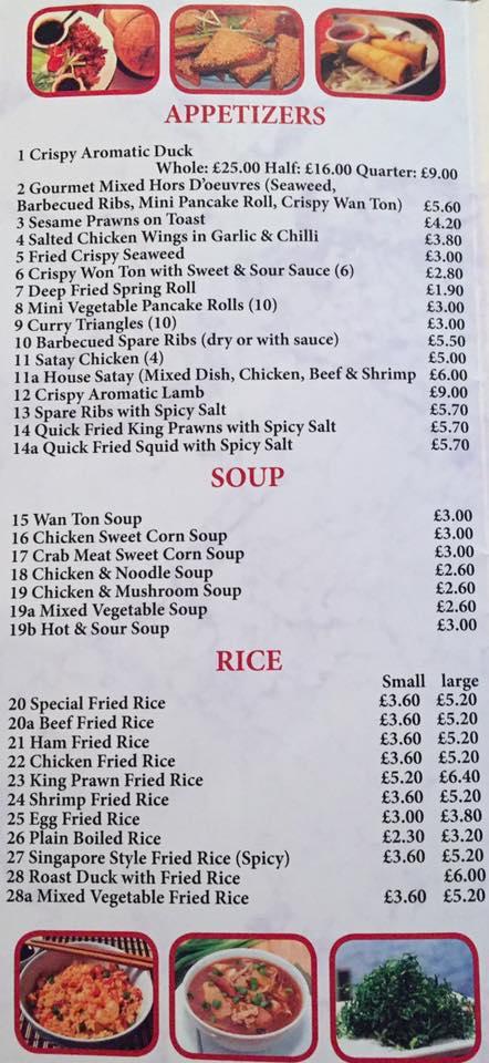 Menu at The George Inn pub & bar, Teynham
