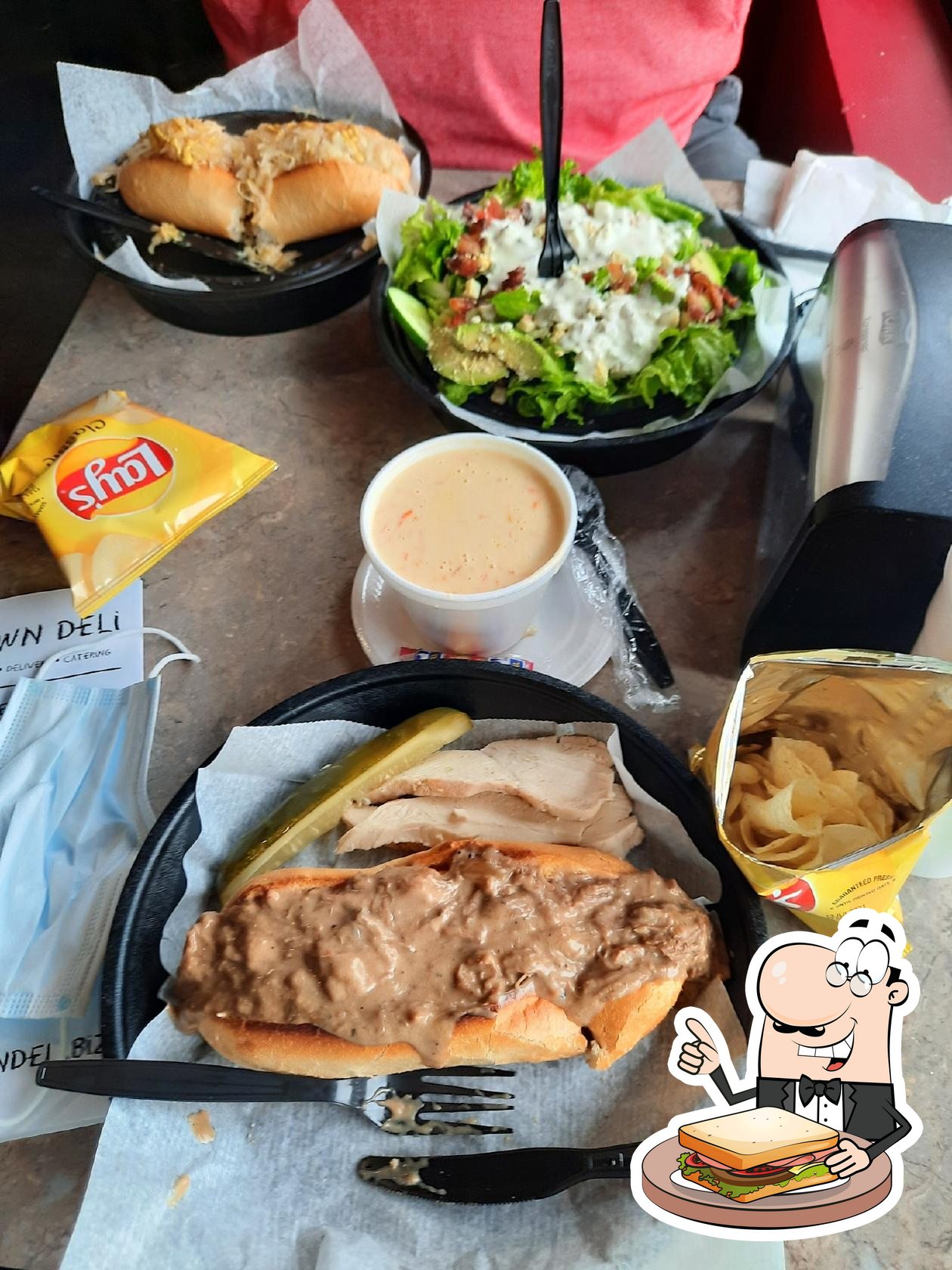 Midtown Deli, 1022 Woodruff Rd B in Greenville - Restaurant menu and ...