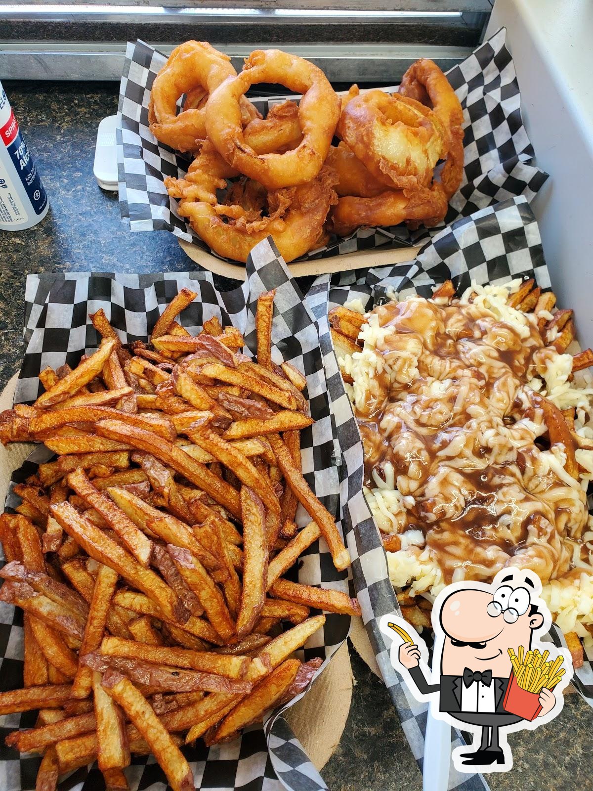 Full bellies breakfast burgers and fries, Moose Jaw - Restaurant menu ...