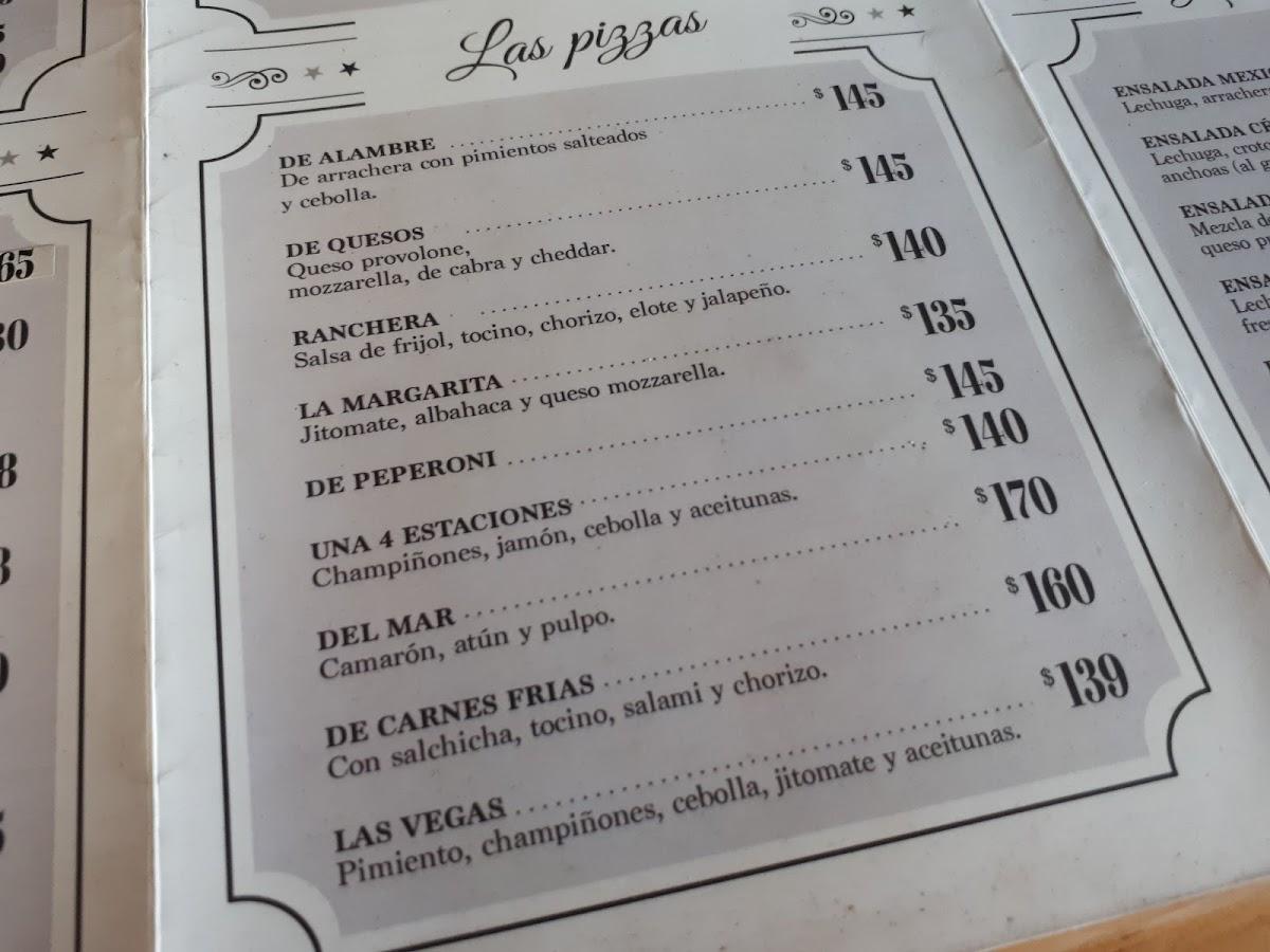 Carta del restaurante La Imperial, Irapuato, Lazaro Cardenas 1191 ...