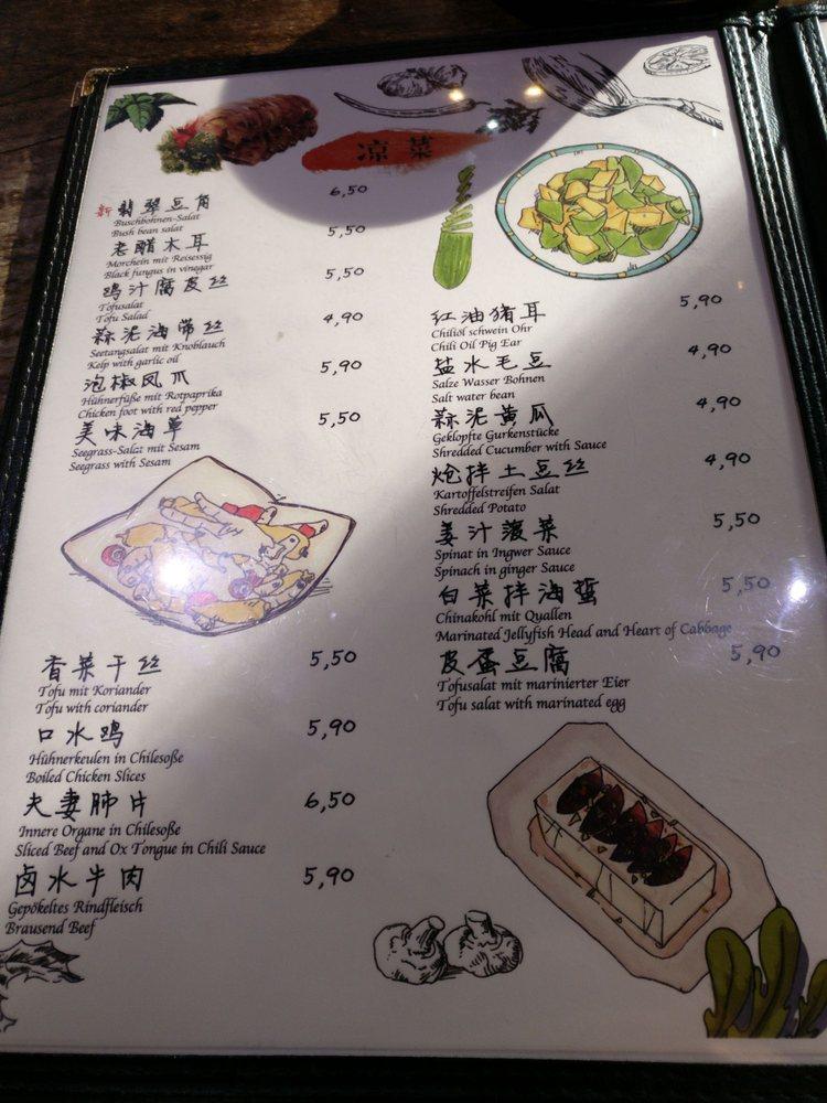 Menu at China Restaurant Three Kingdoms, Düsseldorf