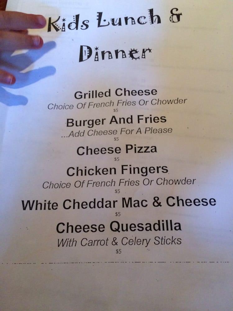 Menu at Spruce Farm & Fish restaurant, Boulder, 13th St