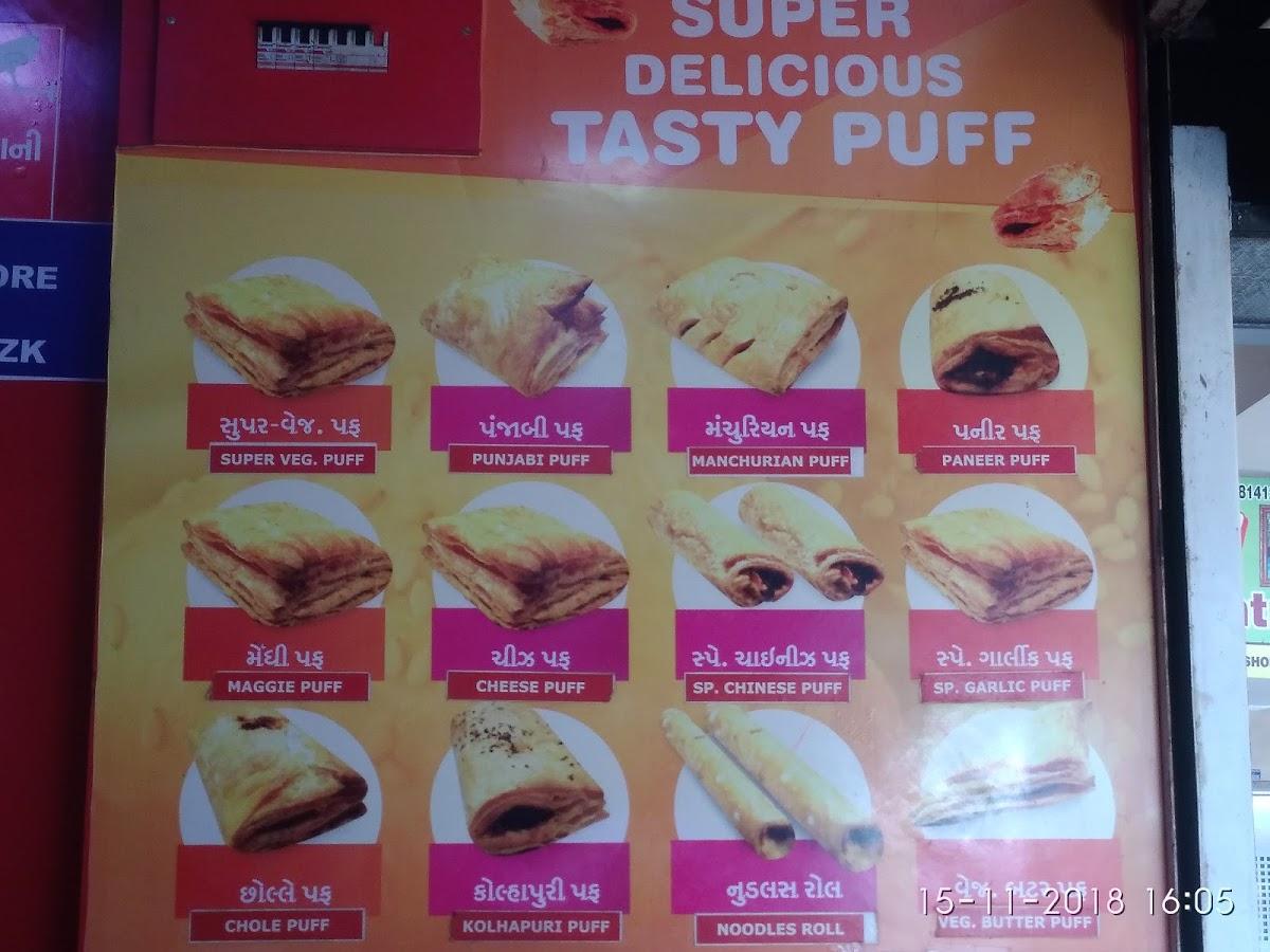 Menu at Super Bread Outlet, Vadodara