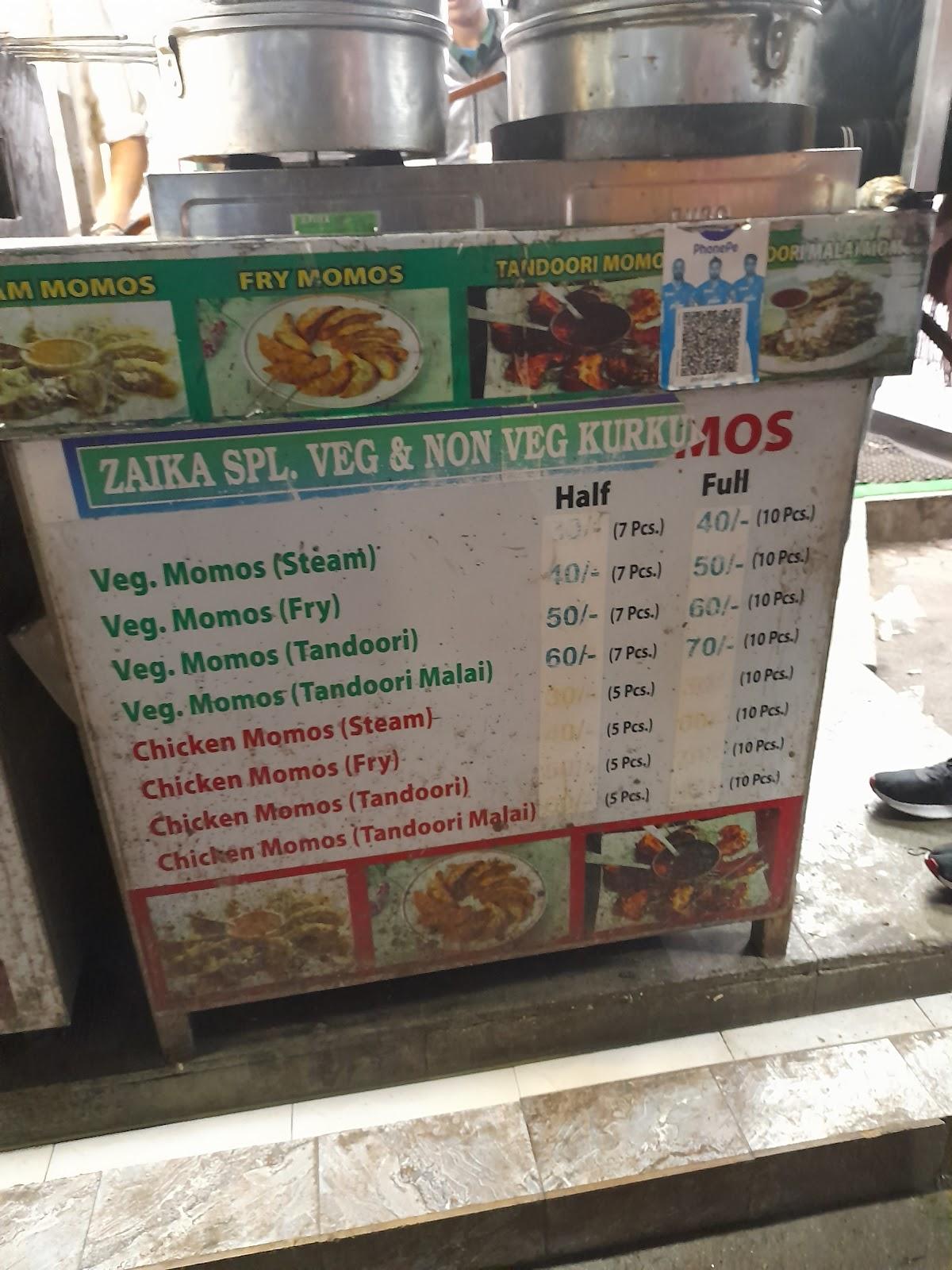 Menu at The Zaika King, Noida, 1A