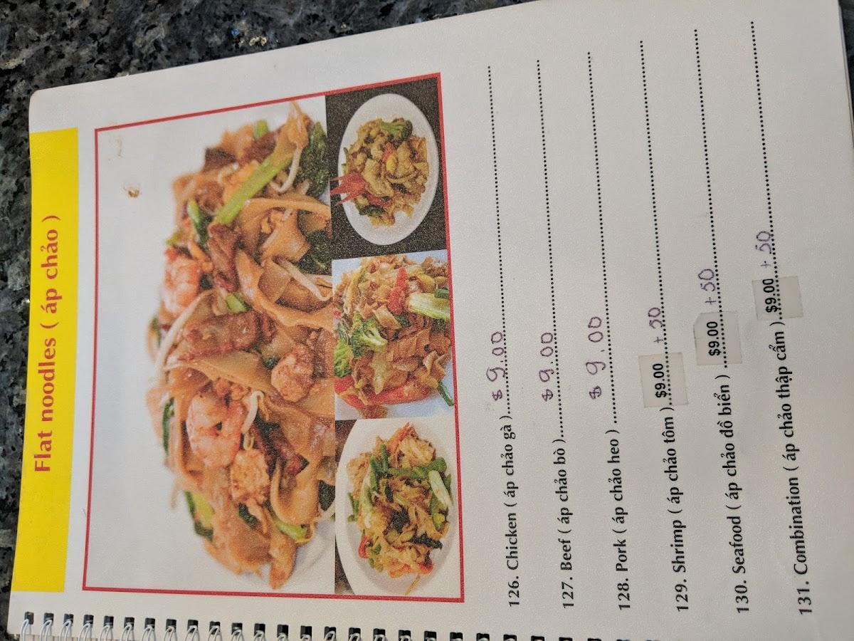 Menu at Asian Palace restaurant, West Valley City, 3500 S