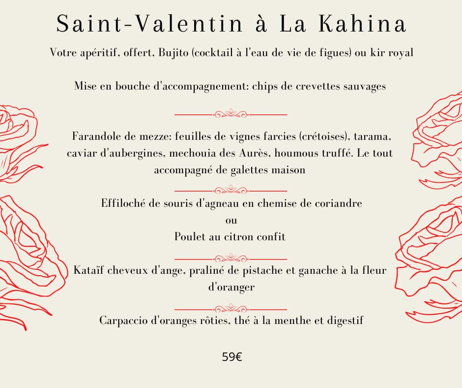 Menu au Assia Cooking restaurant, Sète