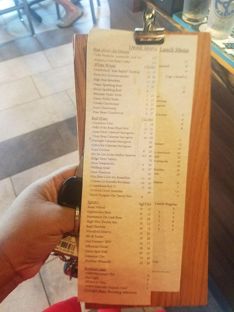 Menu at Sierra Grill pub & bar, Lenexa